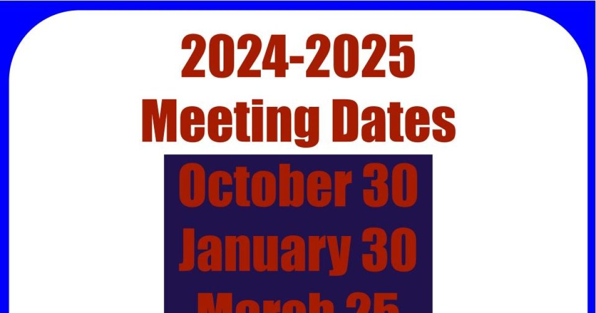 2024-2025 General Meeting Dates | Unifor - Local Union Sites